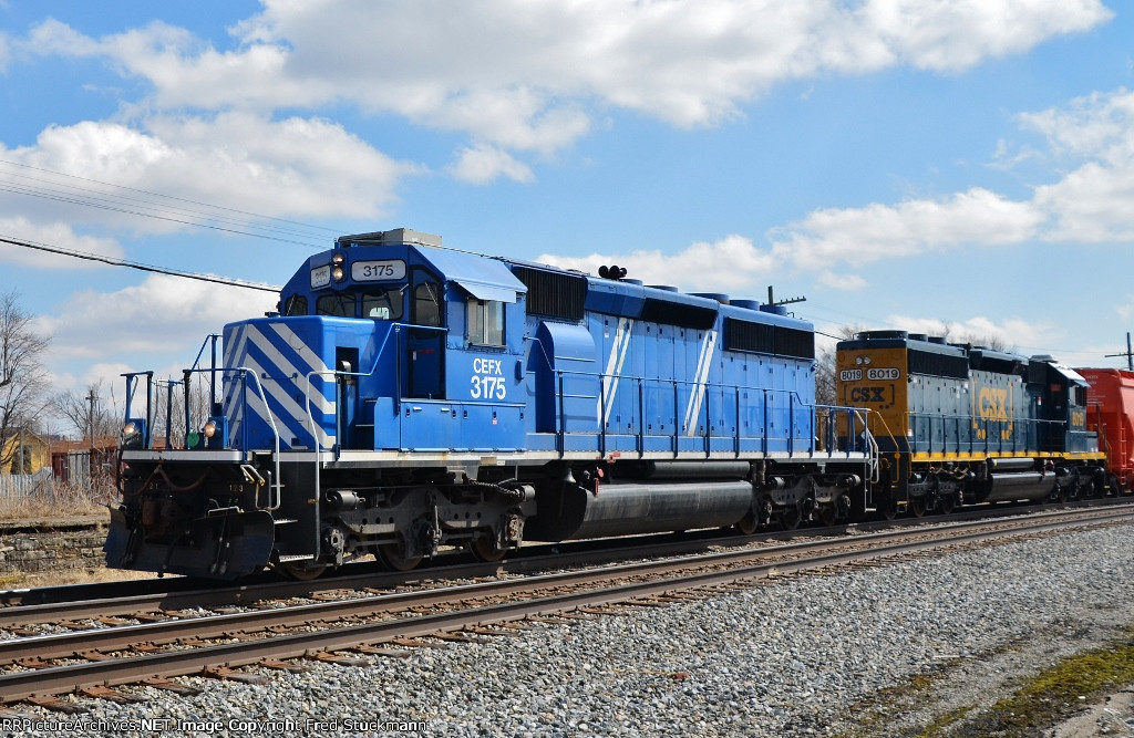 CEFX 3175 & CSX 8019